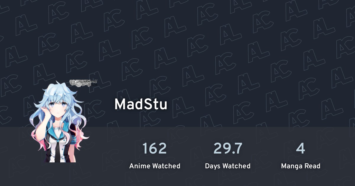 MadStu's profile · AniList