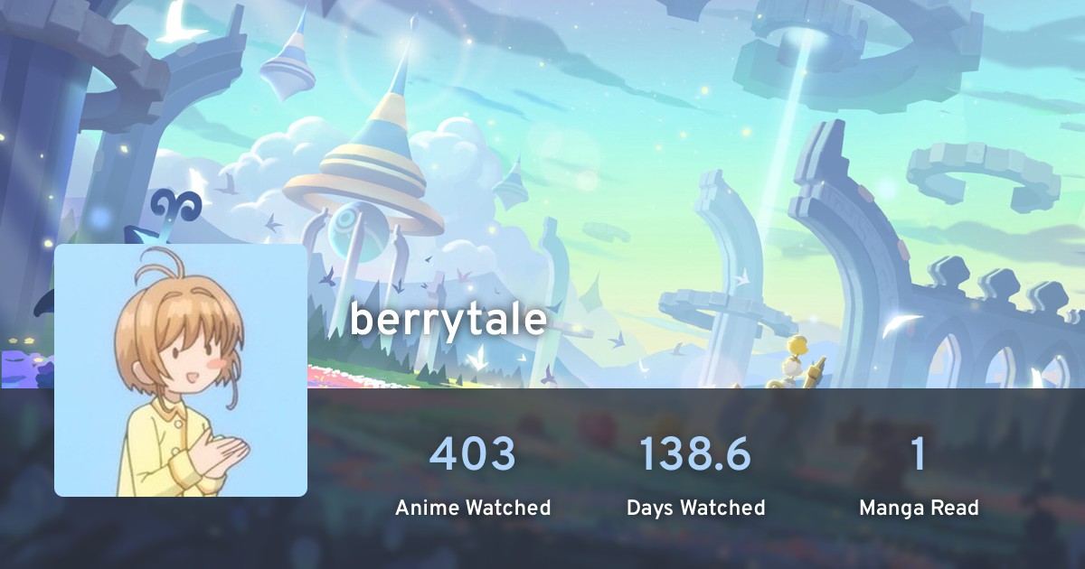 berrytale's anime list · AniList