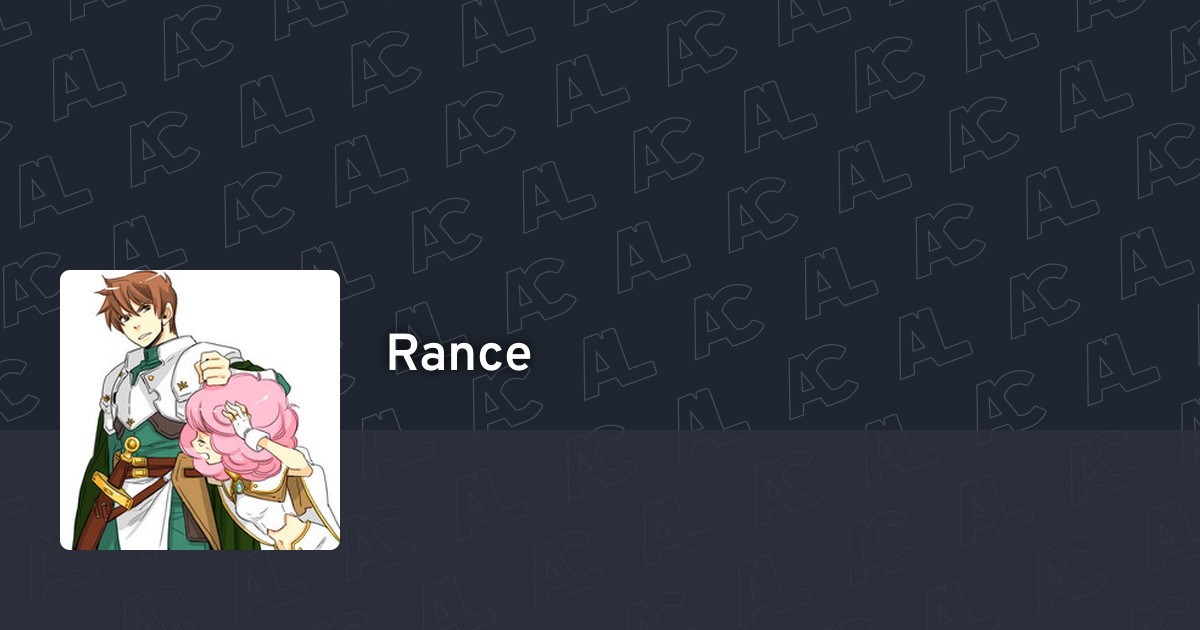 Rance's profile · AniList