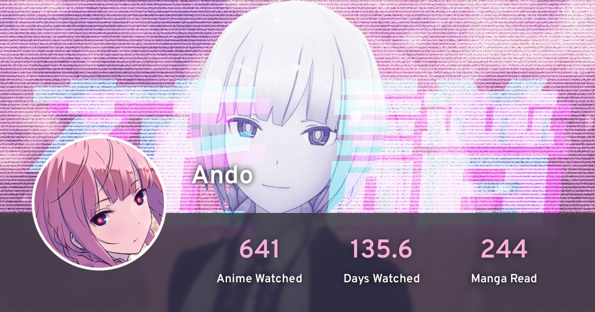 Ando's profile · AniList