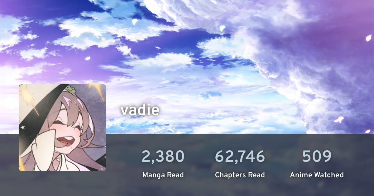 vadie's profile · AniList