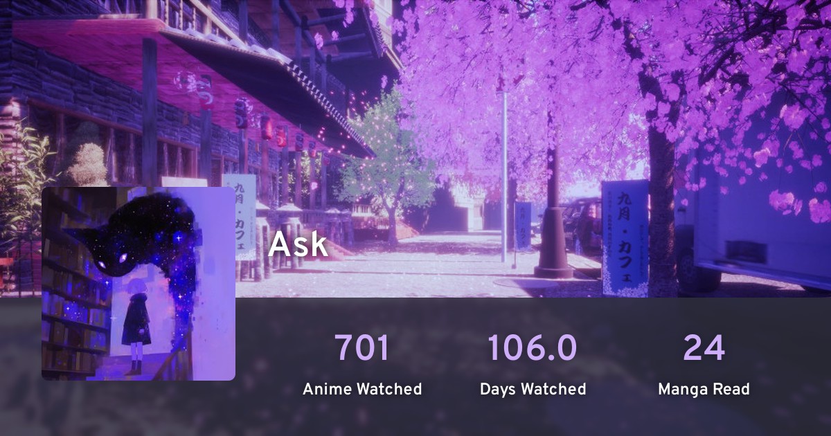 Ask's profile · AniList