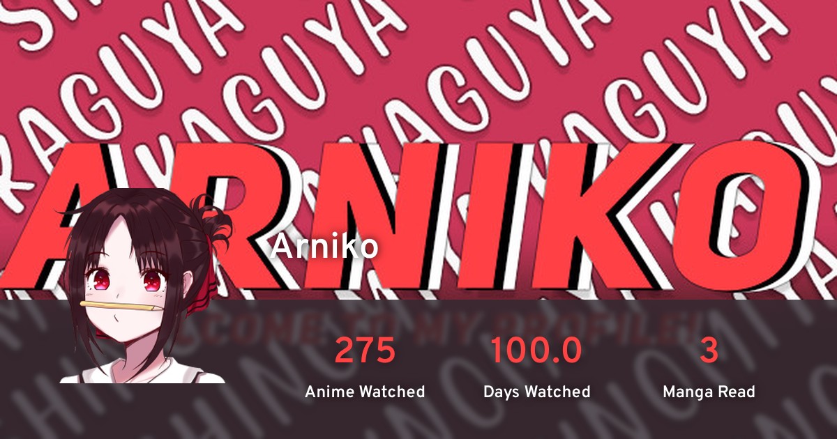 Arniko's profile · AniList