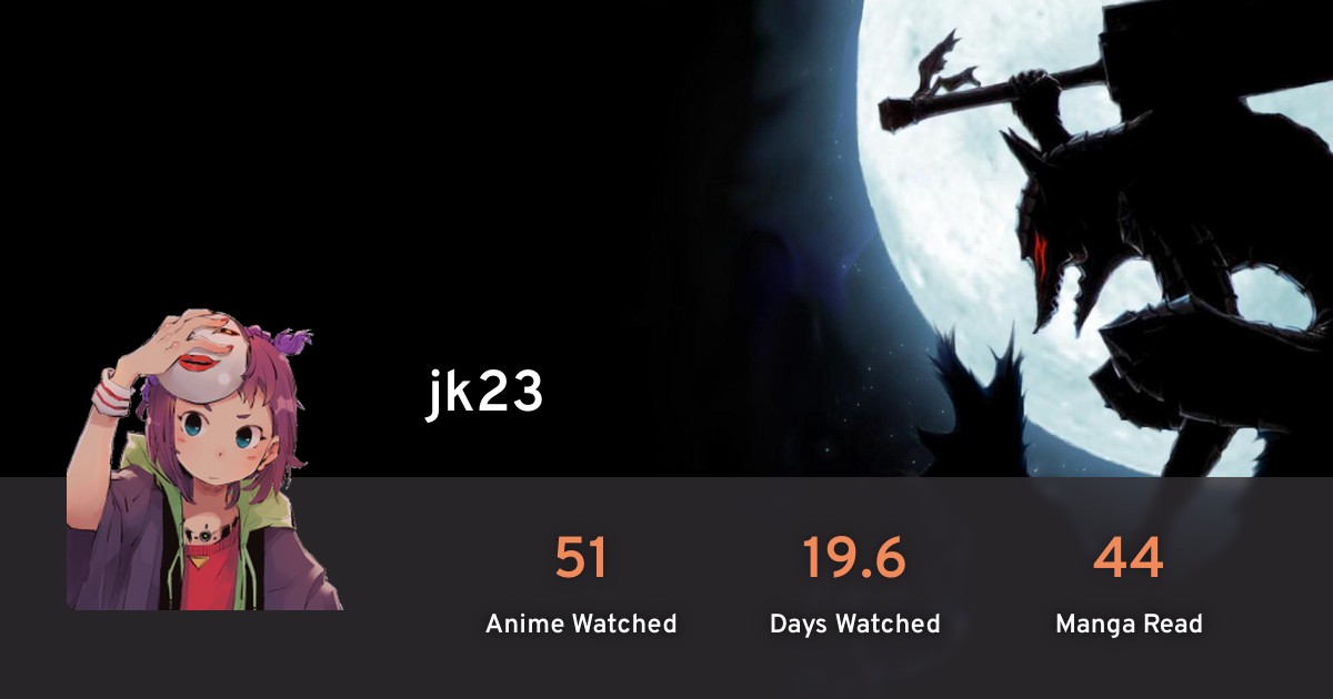 jk23's profile · AniList