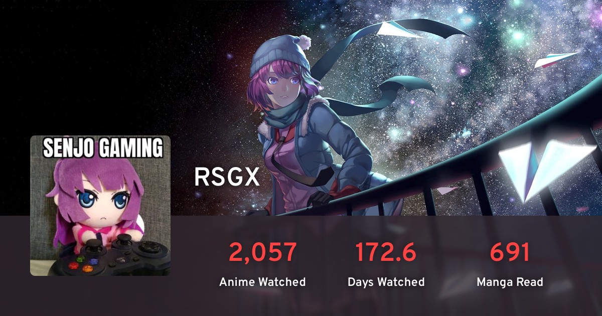 RSGX's profile · AniList