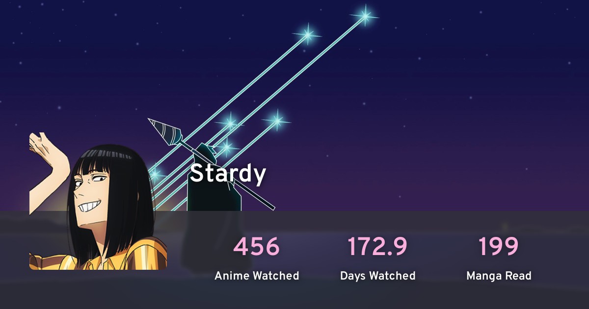 Stardy's anime list · AniList