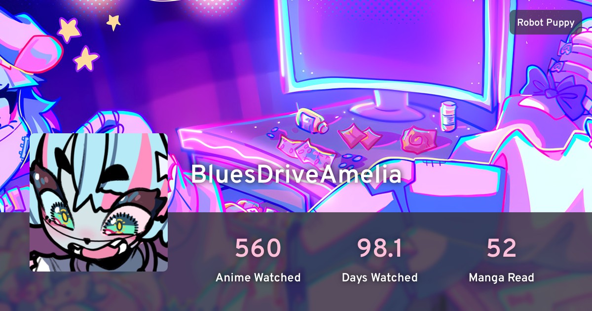 SweetAmelia's profile · AniList