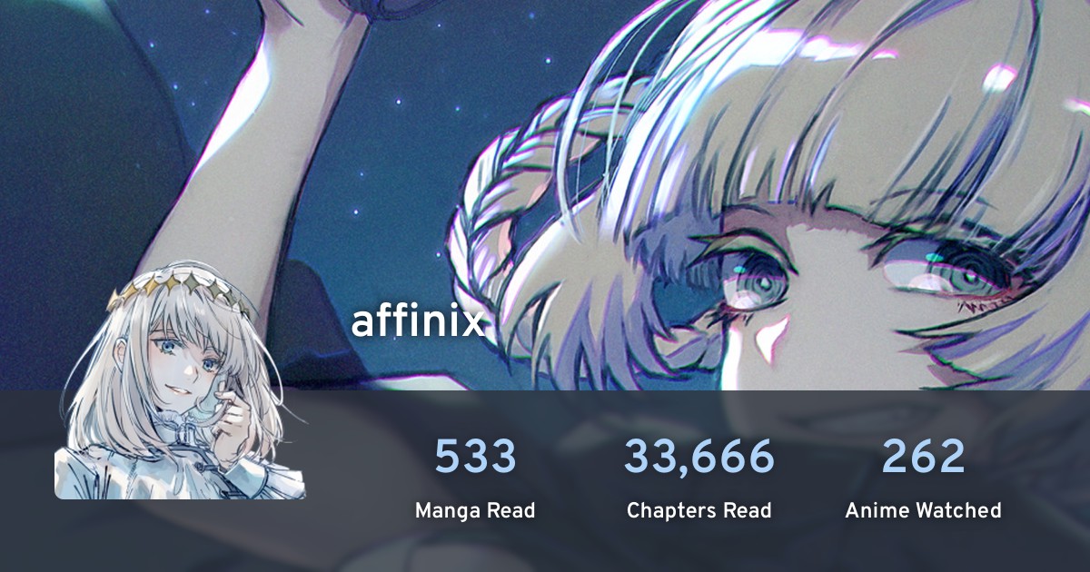 affinix's anime list · AniList