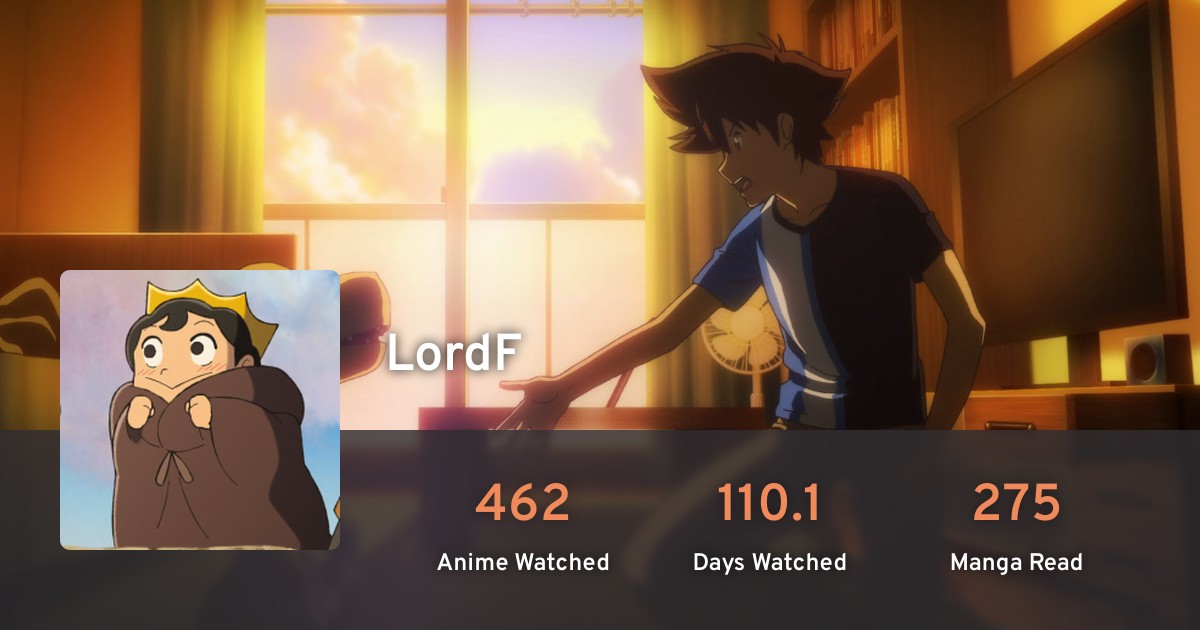 LordF's profile · AniList