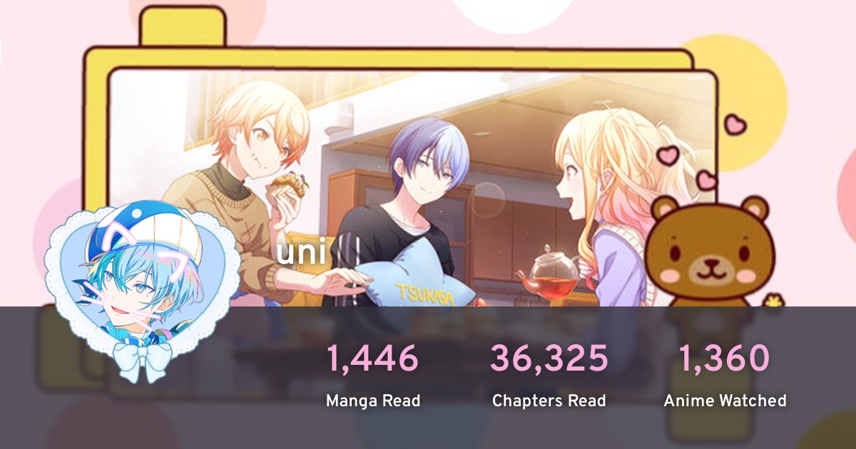 uni's profile · AniList