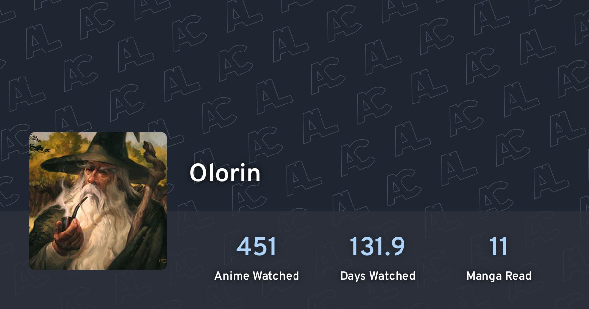 Olorin's anime list · AniList