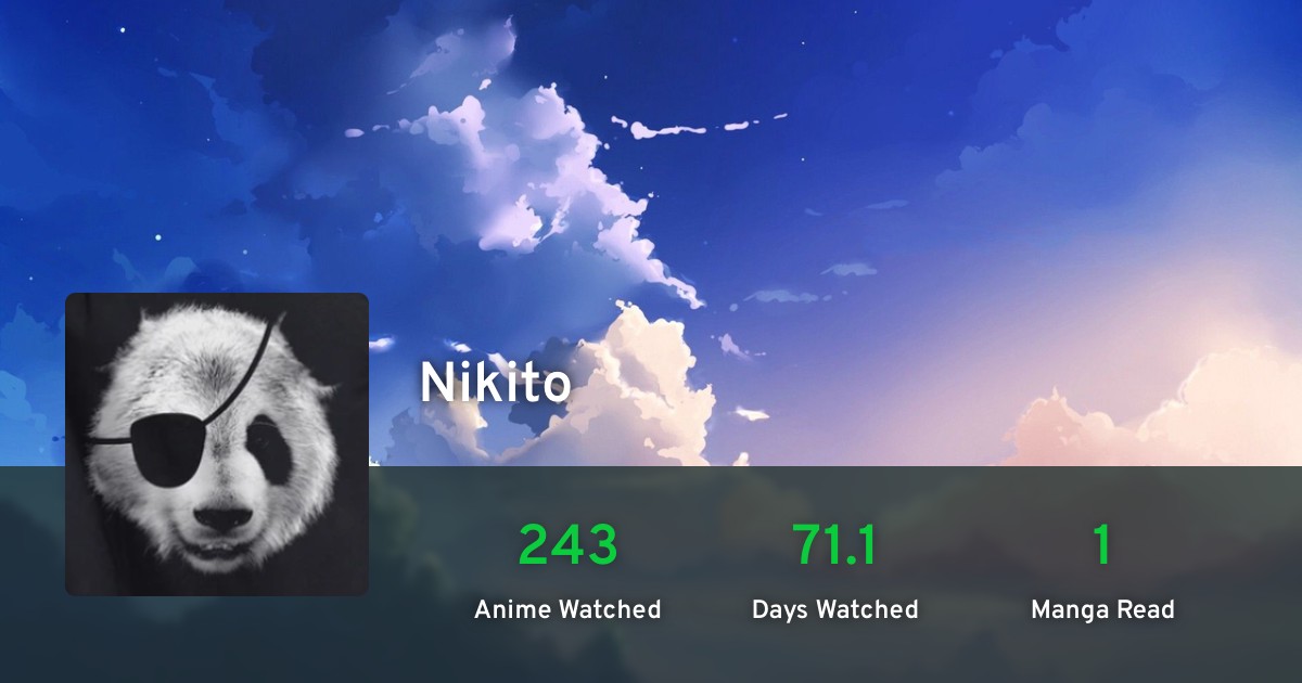 Nikito's profile · AniList
