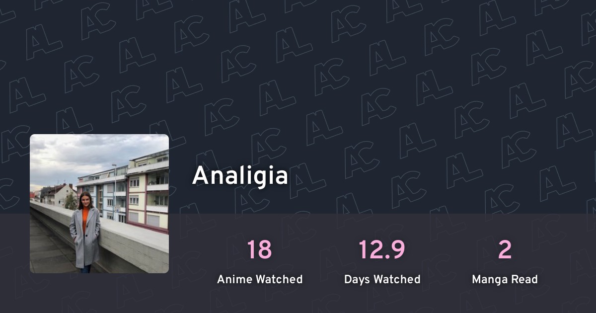 Analigia's profile · AniList