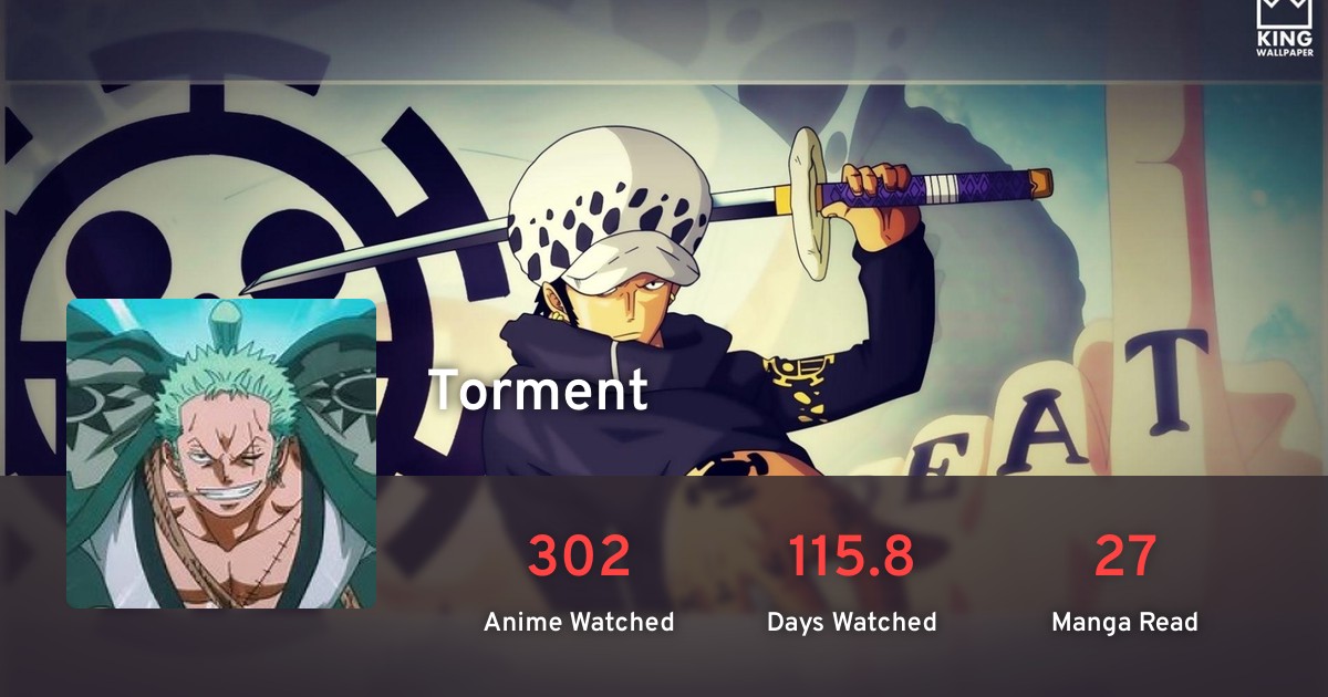 Torment's profile · AniList