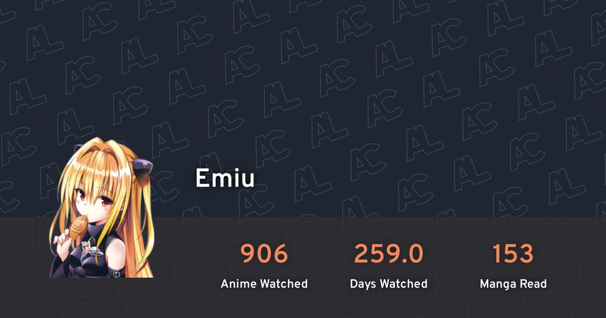 Emiu's profile · AniList