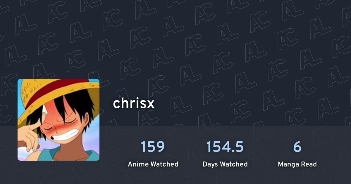 chrisx's profile · AniList