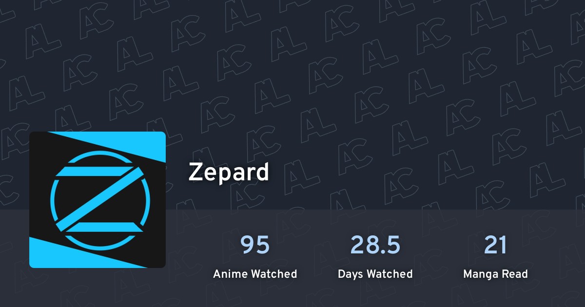 Zepard's profile · AniList