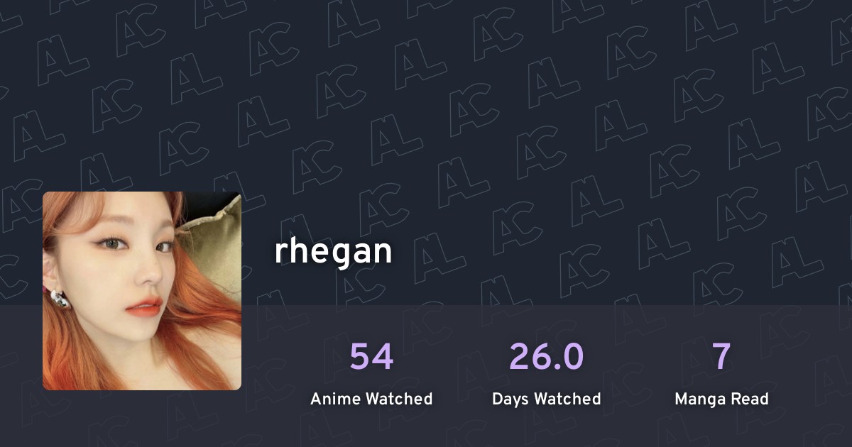 rhegan's anime list · AniList