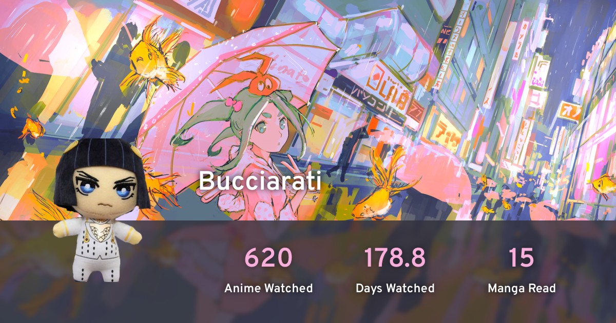 Bucciarati's profile · AniList