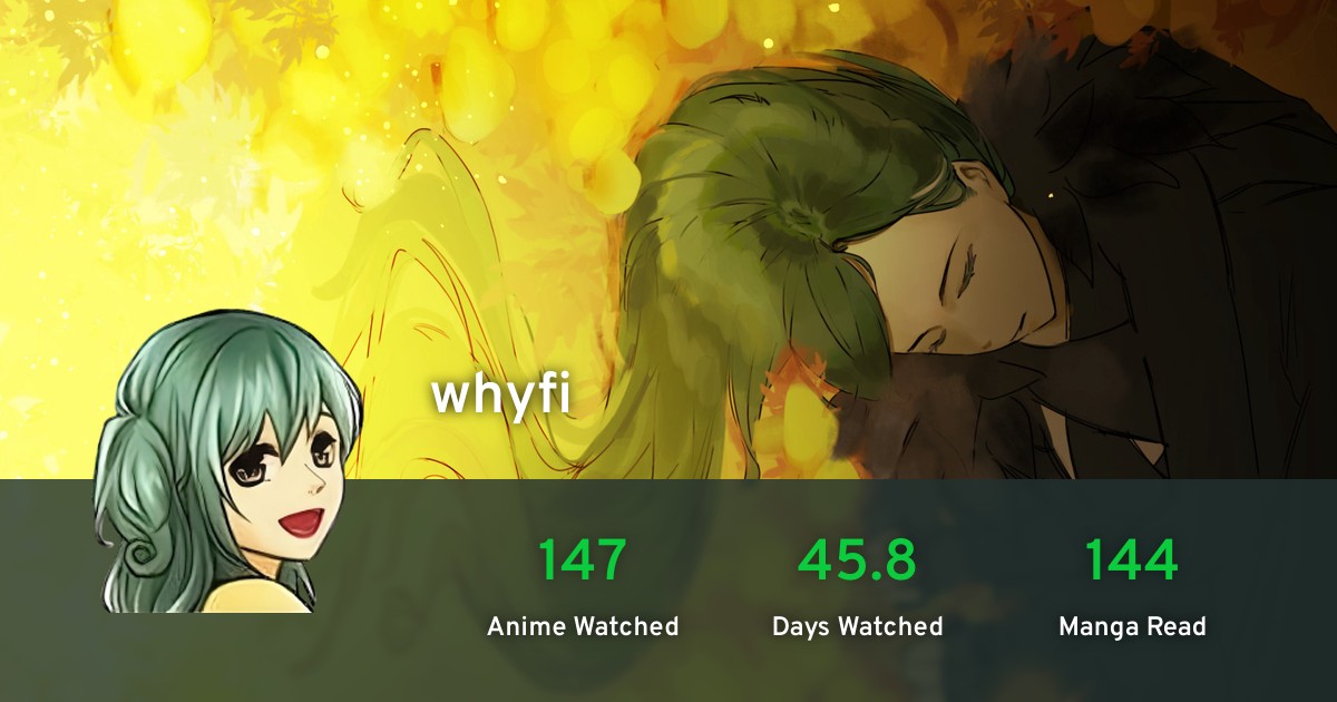 whyfi's profile · AniList