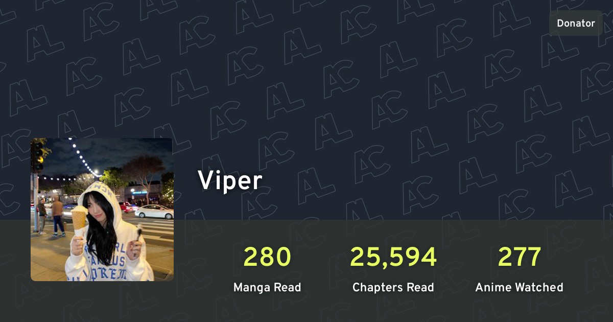 Viper's profile · AniList