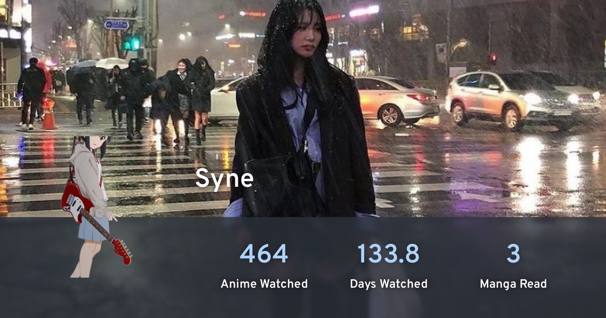 Syne's profile · AniList