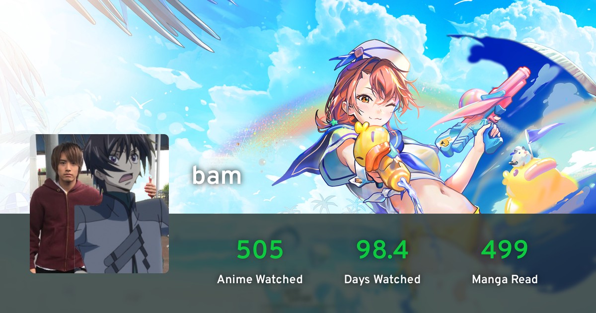 bam's manga list · AniList