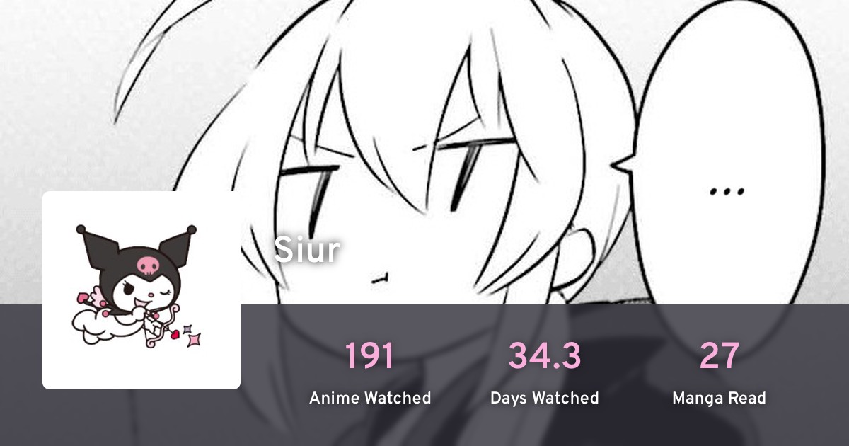 Siur's anime list · AniList
