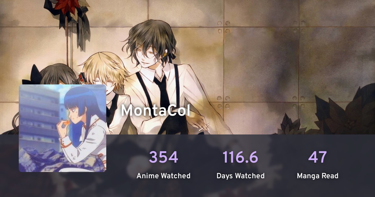 MontaCol's profile · AniList