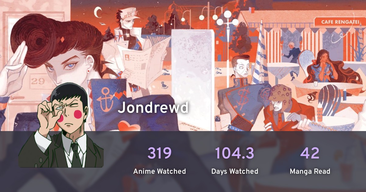 Jondrewd's profile · AniList