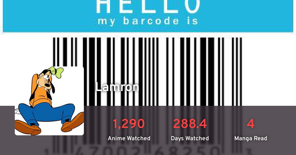 Lamron's profile · AniList