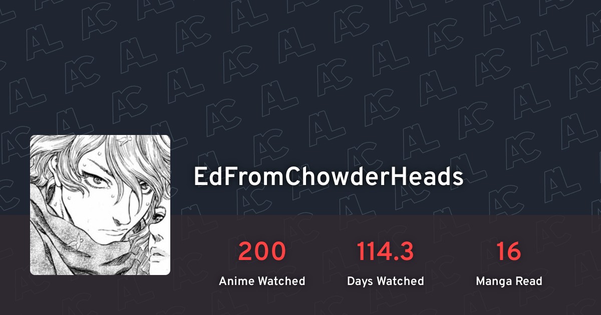 EdFromChowderHeads's profile · AniList