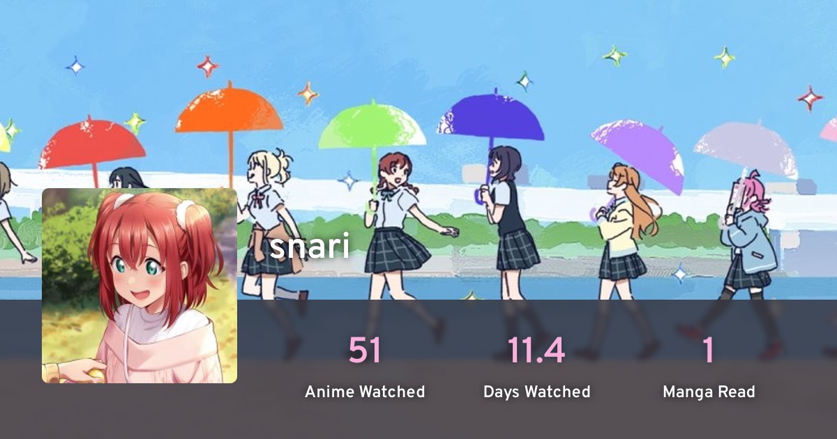 snari's anime list · AniList