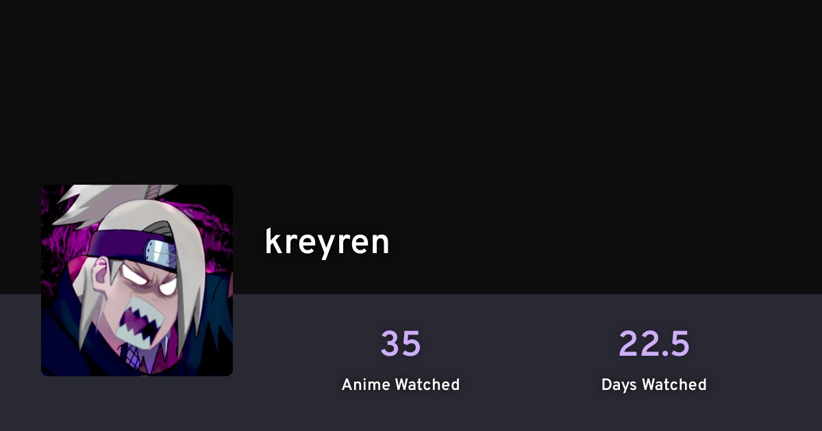kreyren's profile · AniList