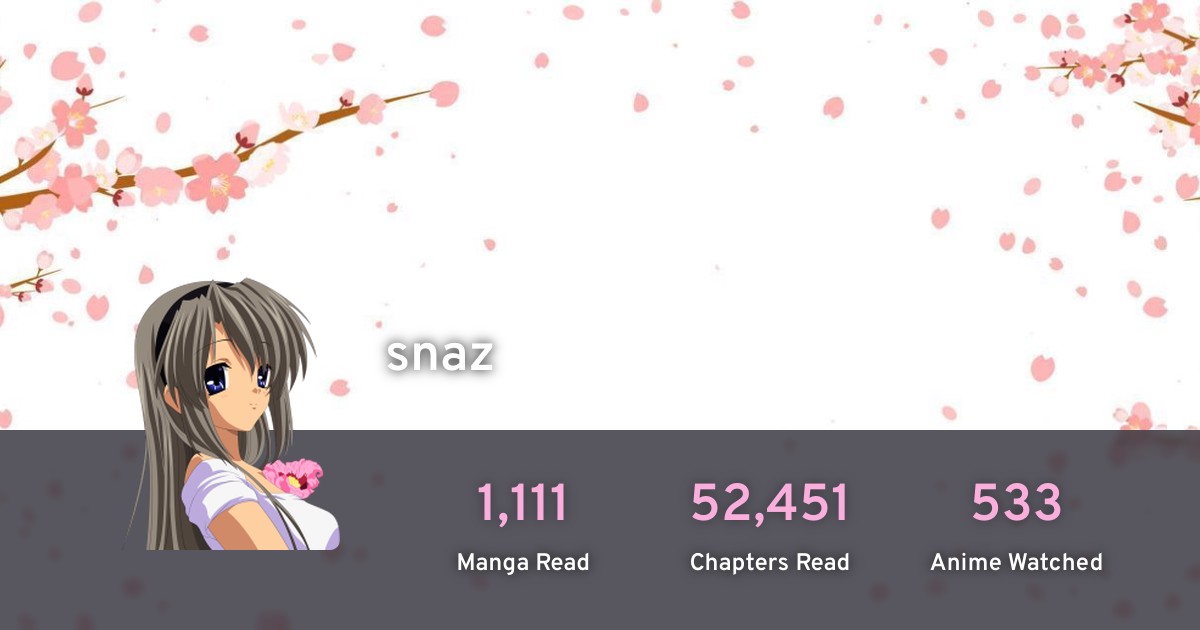 snaz's profile · AniList