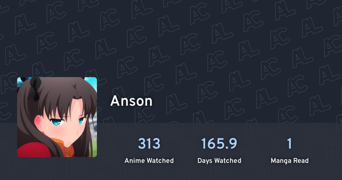 Anson's anime list · AniList