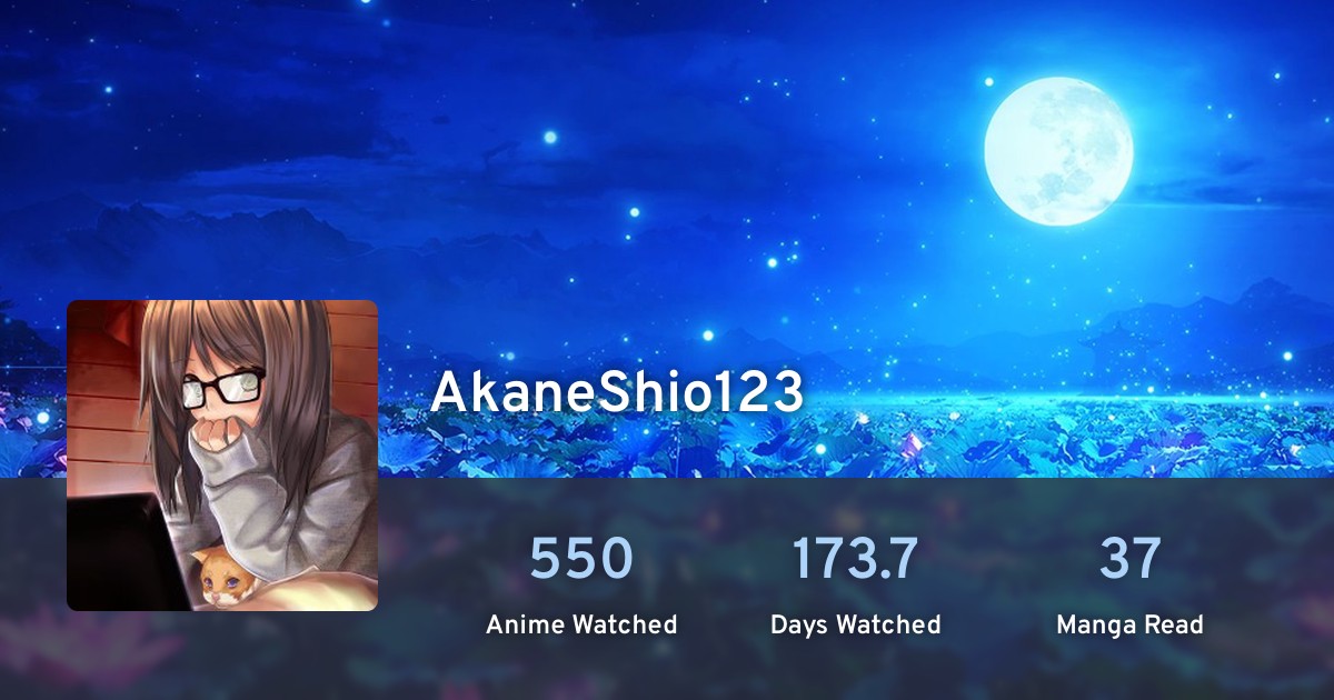 AkaneShio123's profile · AniList