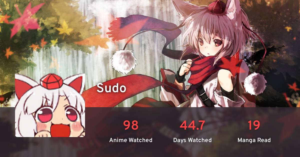 Sudo's profile · AniList