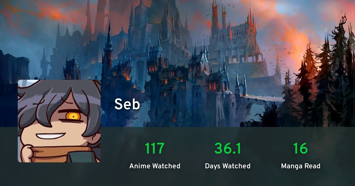 Seb's anime list · AniList