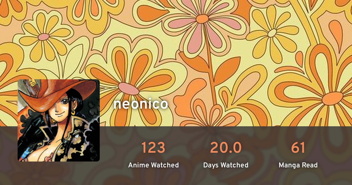 neonico's anime list · AniList
