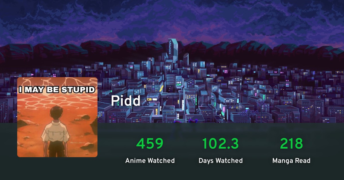Pidd's anime list · AniList