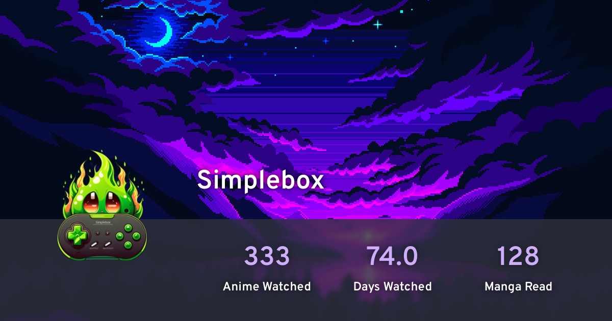 Simplebox's profile · AniList