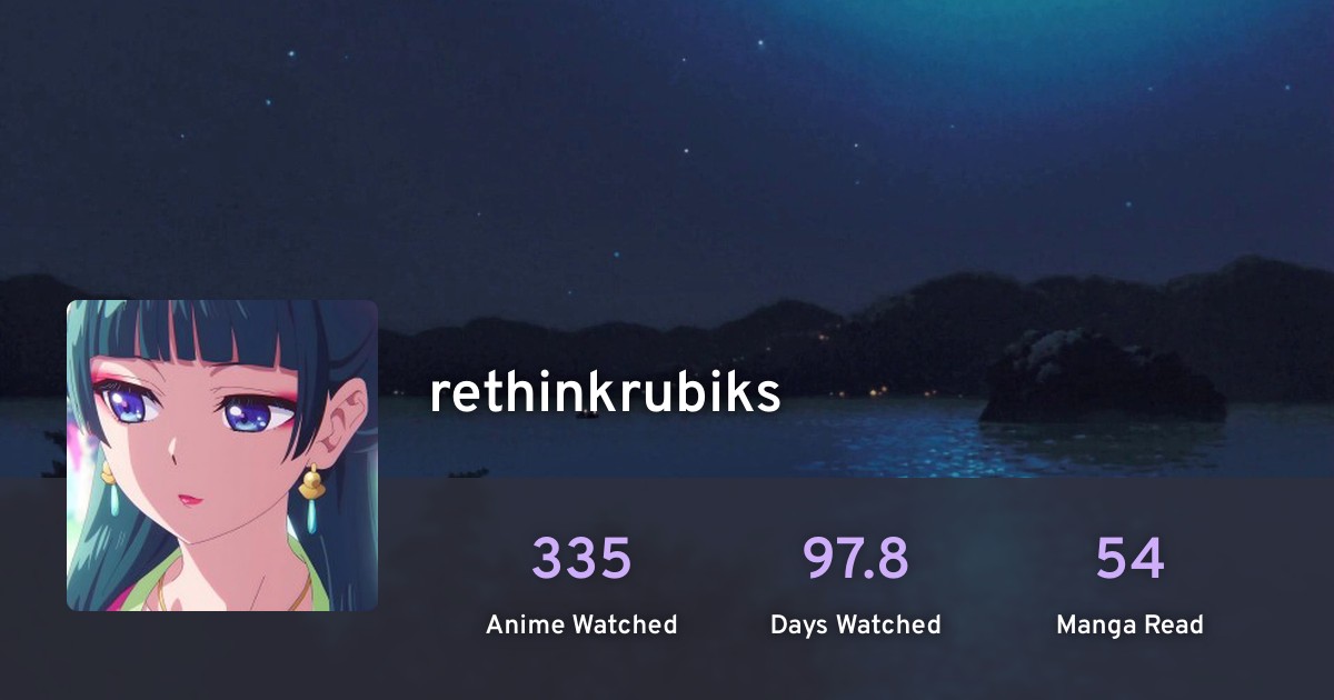 rethinkrubiks's profile · AniList