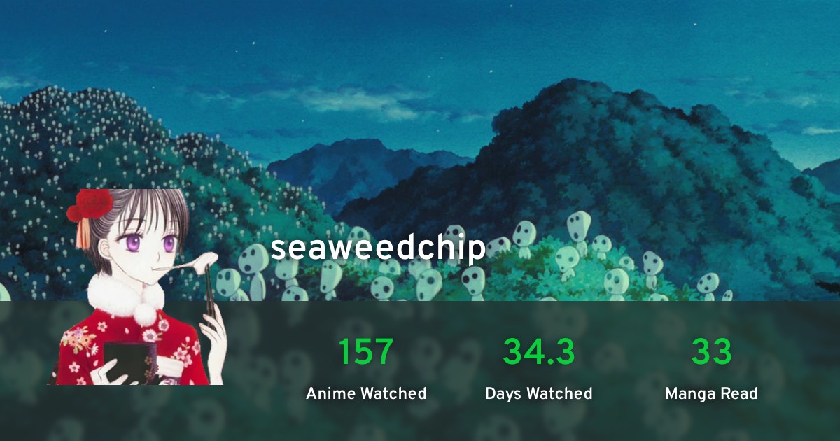 seaweedchip's anime list · AniList