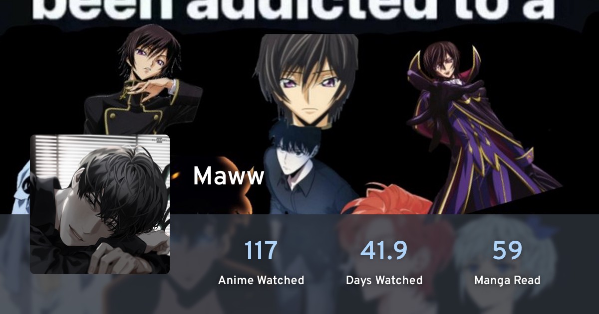 Maww's profile · AniList