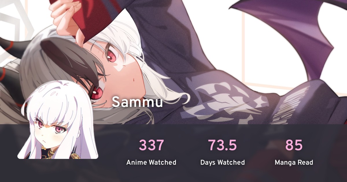 Sammu's profile · AniList