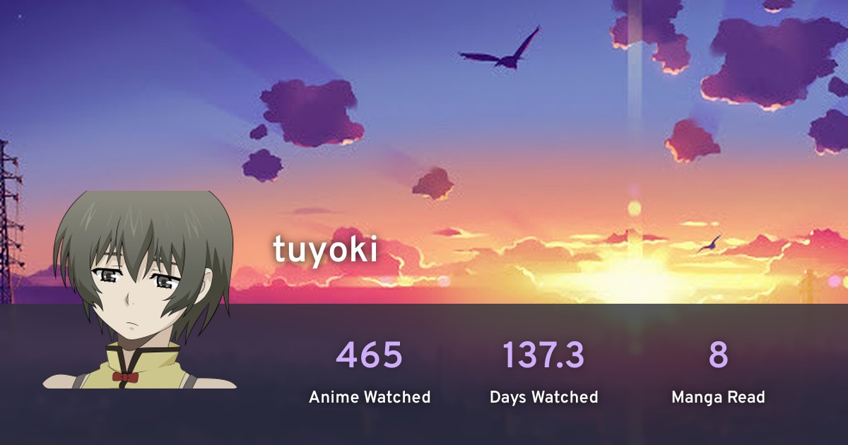 tuyoki's profile · AniList