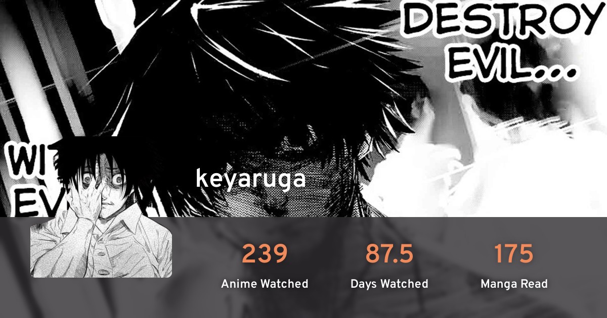 keyaruga's profile · AniList