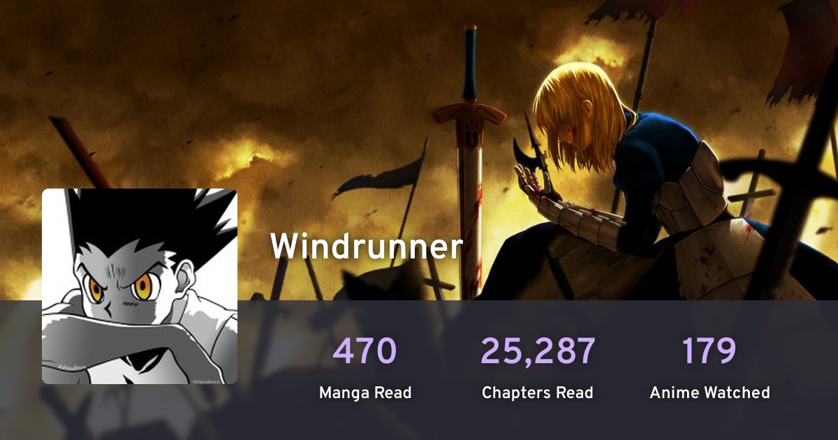 Windrunner's profile · AniList