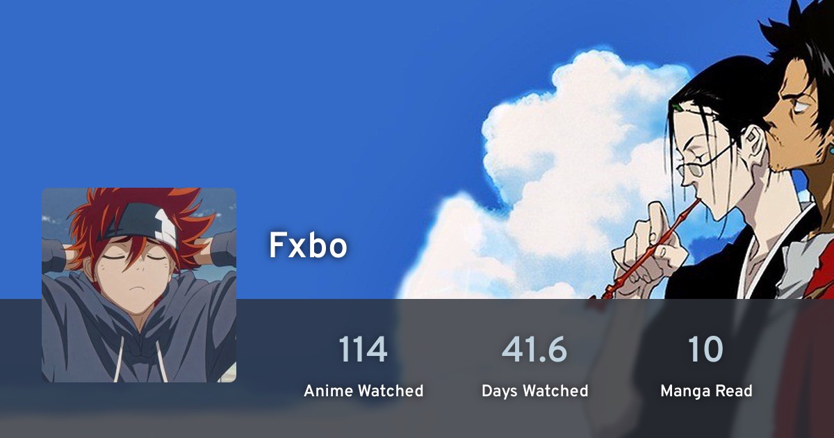 Fxbo's profile · AniList